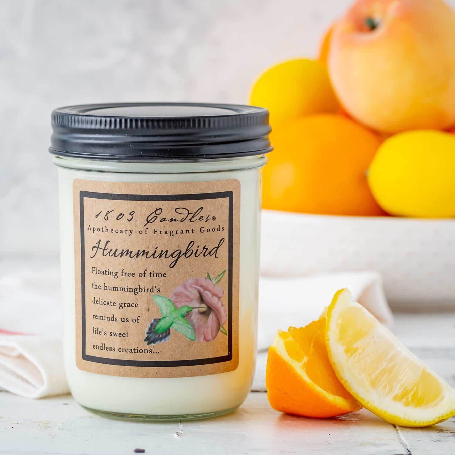 Hummingbird Soy Candle. 1803 Candles - Best Scented Soy Candles!