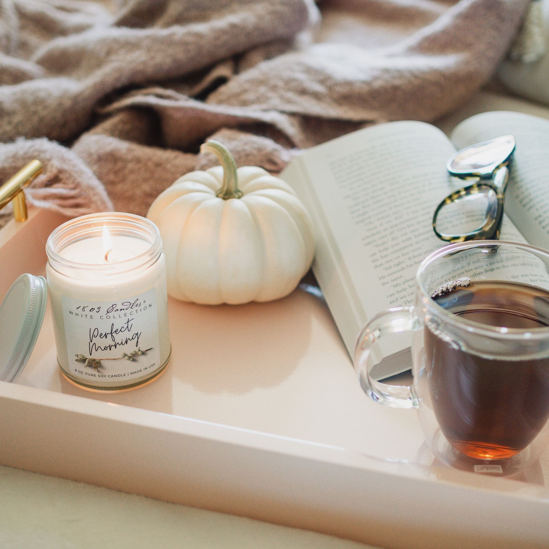 Perfect Morning Soy Candle. 1803 Candles - Best Scented Soy Candles!